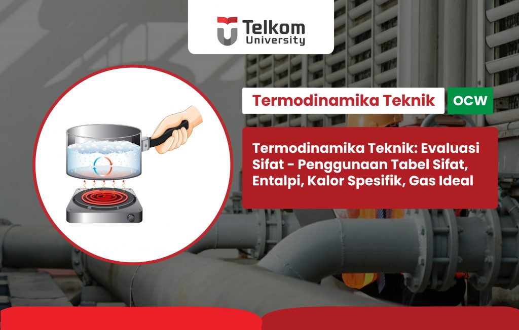 Termodinamika Teknik: Evaluasi Sifat – Penggunaan Tabel Sifat, Entalpi, Kalor Spesifik, Gas ...