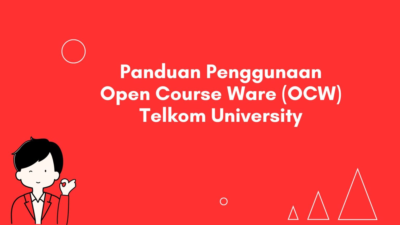 Panduan Penggunaan OpenCourseWare Telkom University – Open CourseWare ...