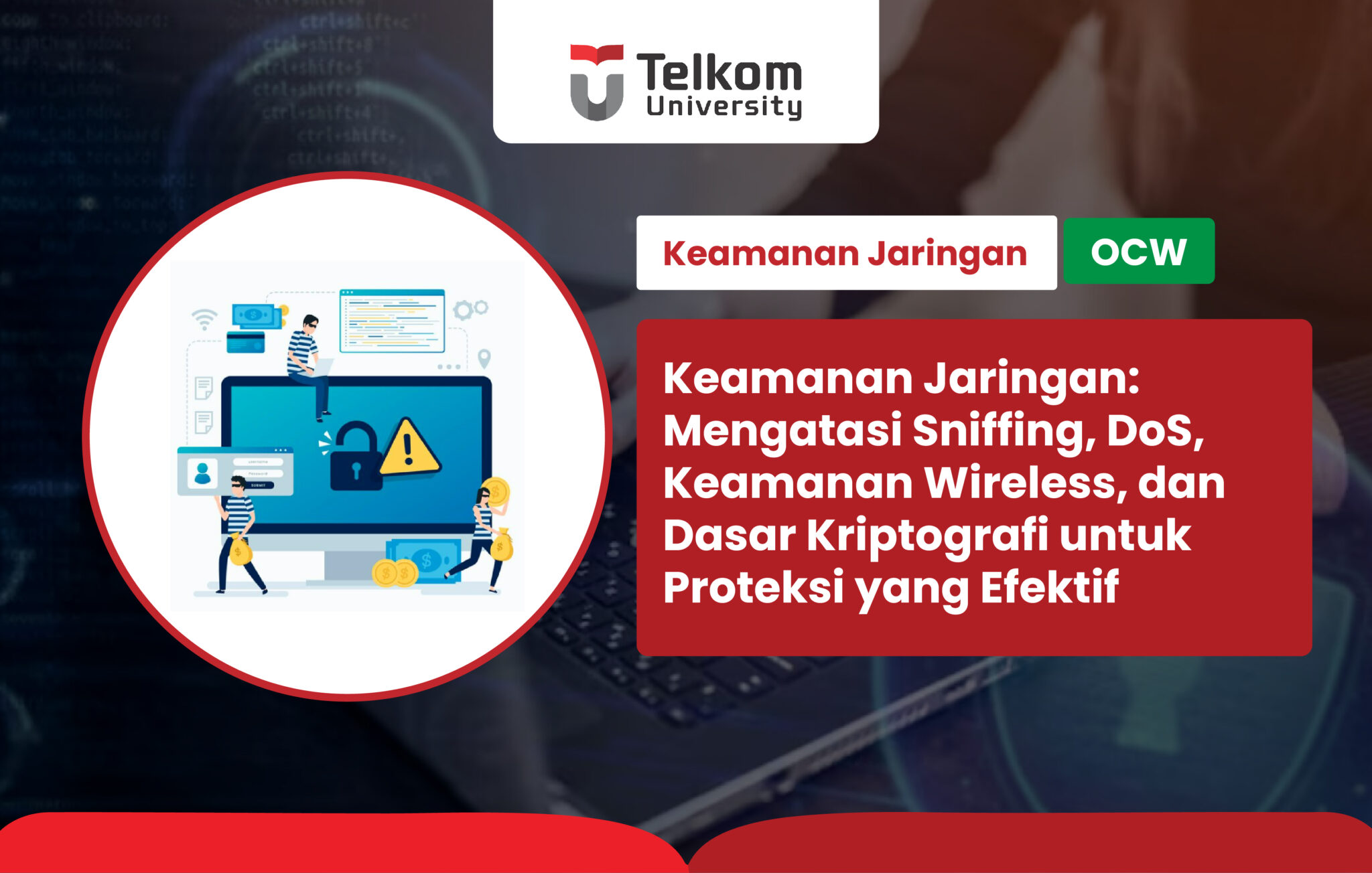 Keamanan Jaringan: Mengatasi Sniffing, DoS, Keamanan Wireless, dan Dasar Kriptografi untuk ...